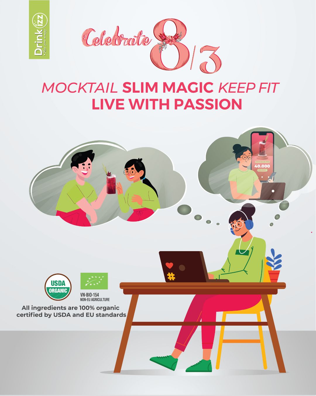 MOCKTAIL SLIM MAGIC - SLIM MAGIC KEEP YOUR FIT, LIVE YOUR PASSION ...