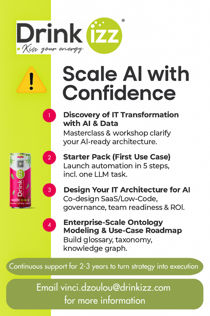 NoCode & AI Consulting - Drinkizz